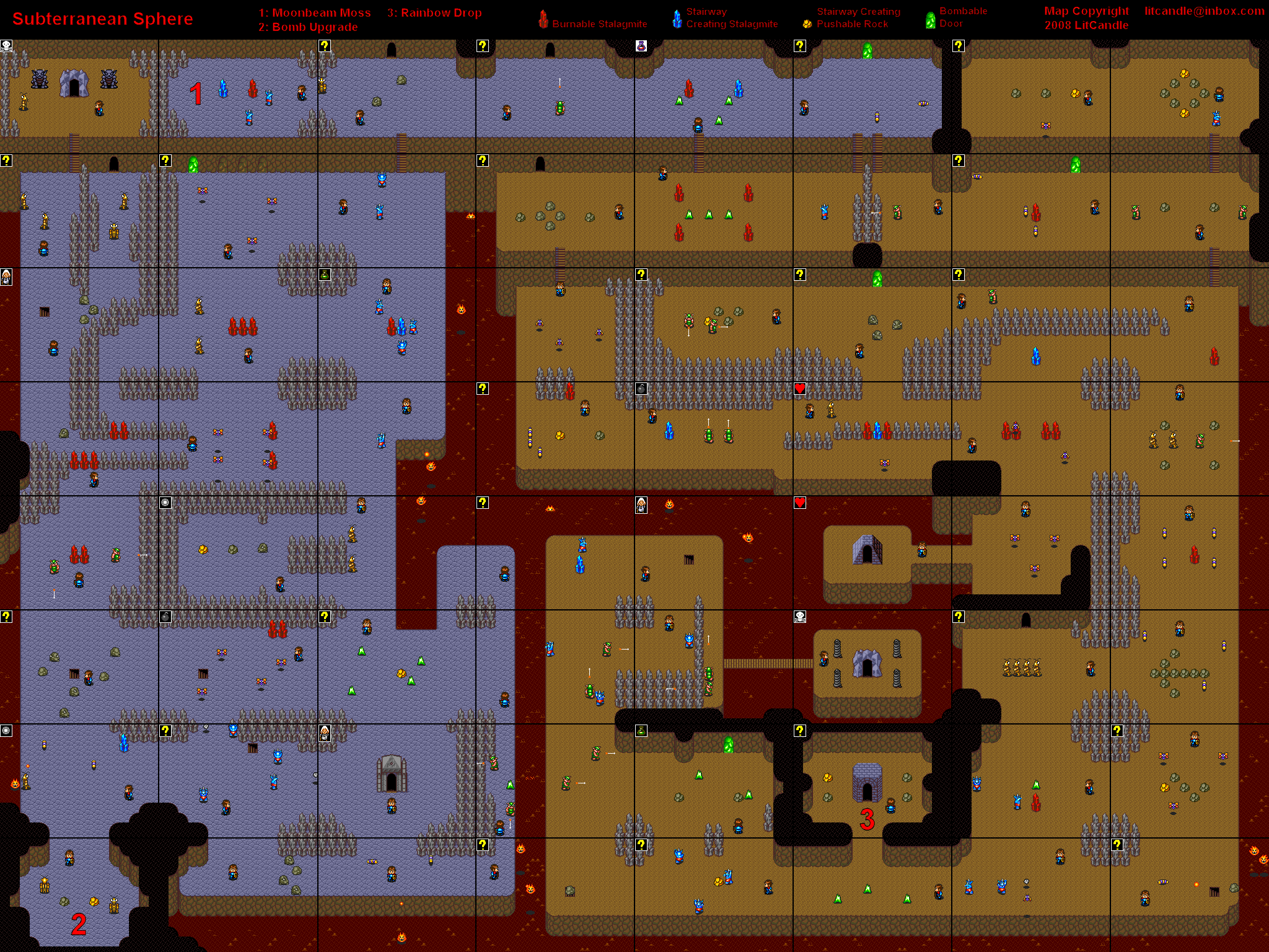 Maps for Neutopia for TurboGrafX 16 - The Video Game Attic